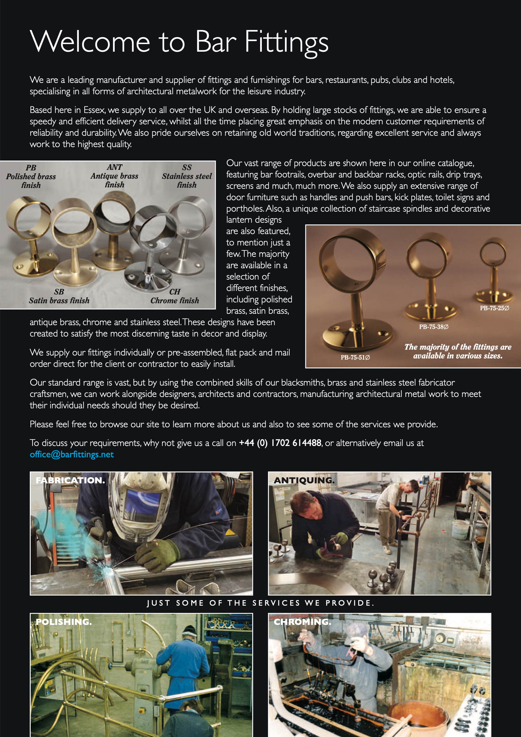 Bar Fittings Catalogue 2023